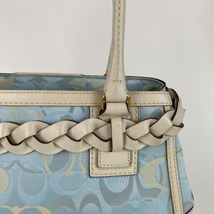 Coach | Bags | Coach Hampton Optic Signature Carryall Shoulder Bag Baby ...